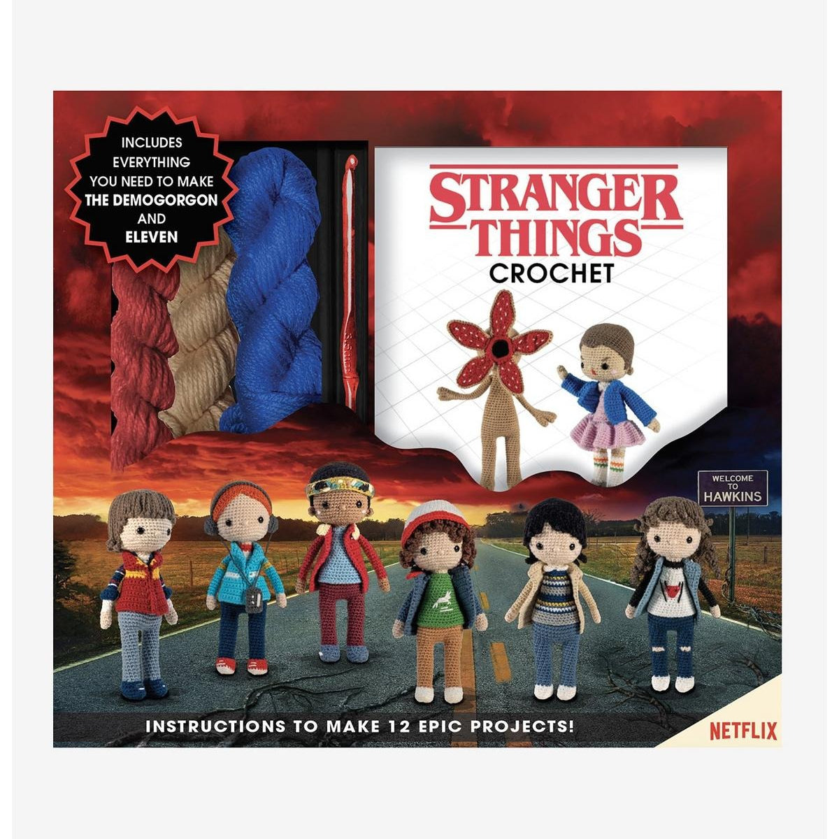 Stranger Things Crochet Kit – Boyar Gifts NYC