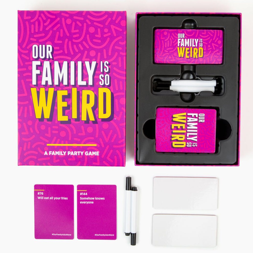 Our Family Is So Weird Game – Boyar Gifts NYC